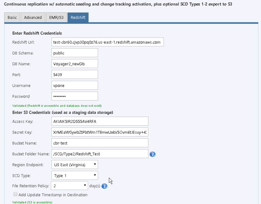 Get Started - Configure MSSQL Server to Redshift/S3 SCD Type 1-2 Replication - CLOUDBASIX