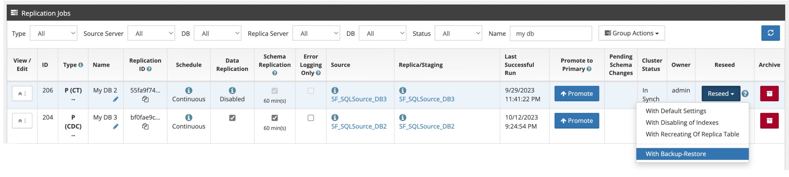 TBD: Cloudbasix Job Reseed via Backup-Restore Guide - CLOUDBASIX